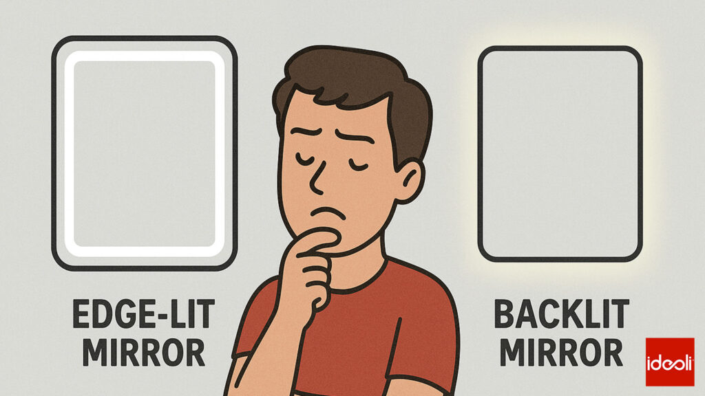 Edge-lit Vs. Backlit Mirrors: What’s The Difference And Why It Matters ...