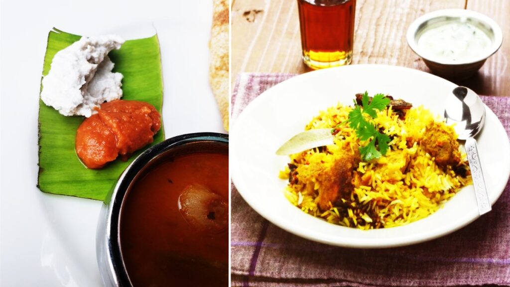 Lunch time in India — so many flavors - Ideoli